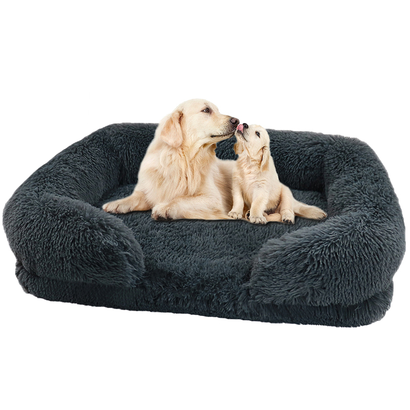 Panier pour chien anti-stress style canapé • Le Comptoir du Panier