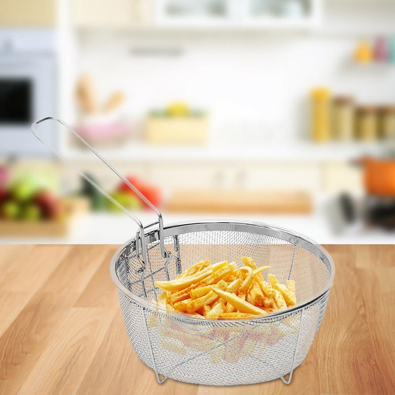 Grand panier à frites circulaire • Le Comptoir du Panier
