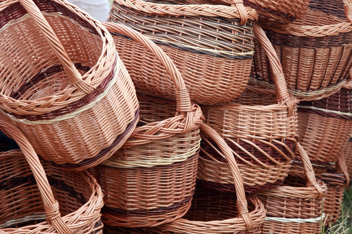 Comment décorer un panier en osier ? • Le Comptoir du Panier
