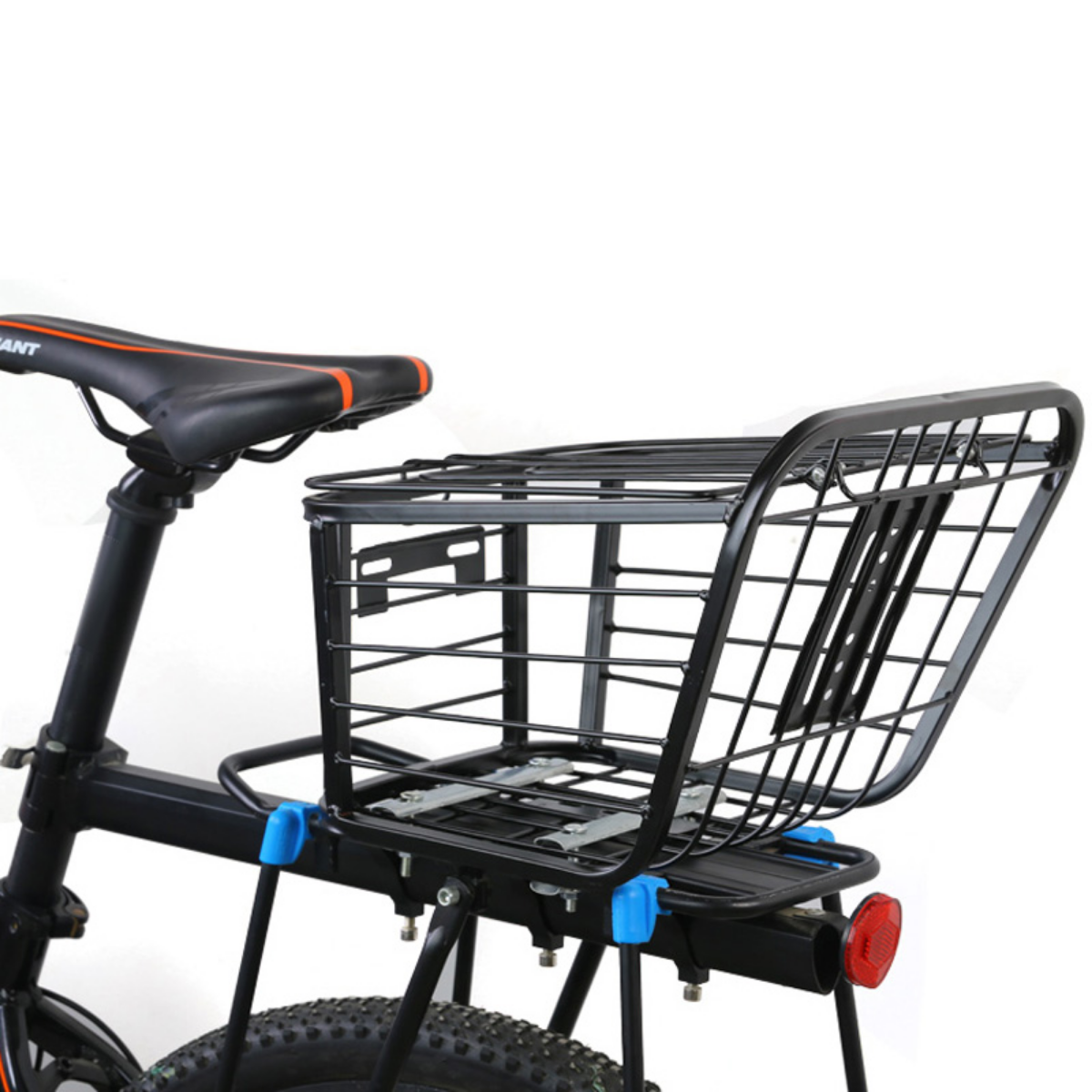 Panier vélo arrière avec couvercle • Le Comptoir du Panier